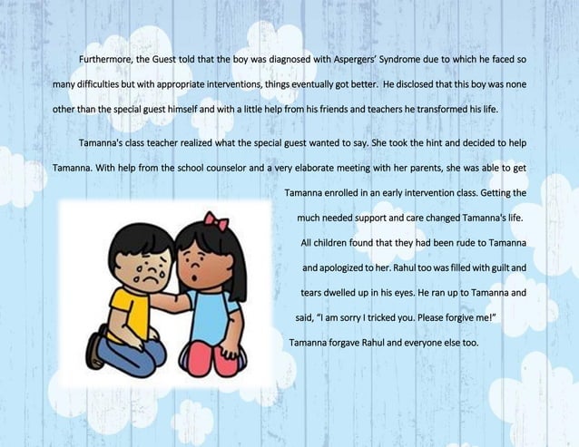 Social story (Special Education) | PPT