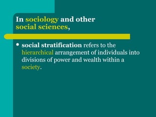Socialstratification 120404041044-phpapp01 | PPT