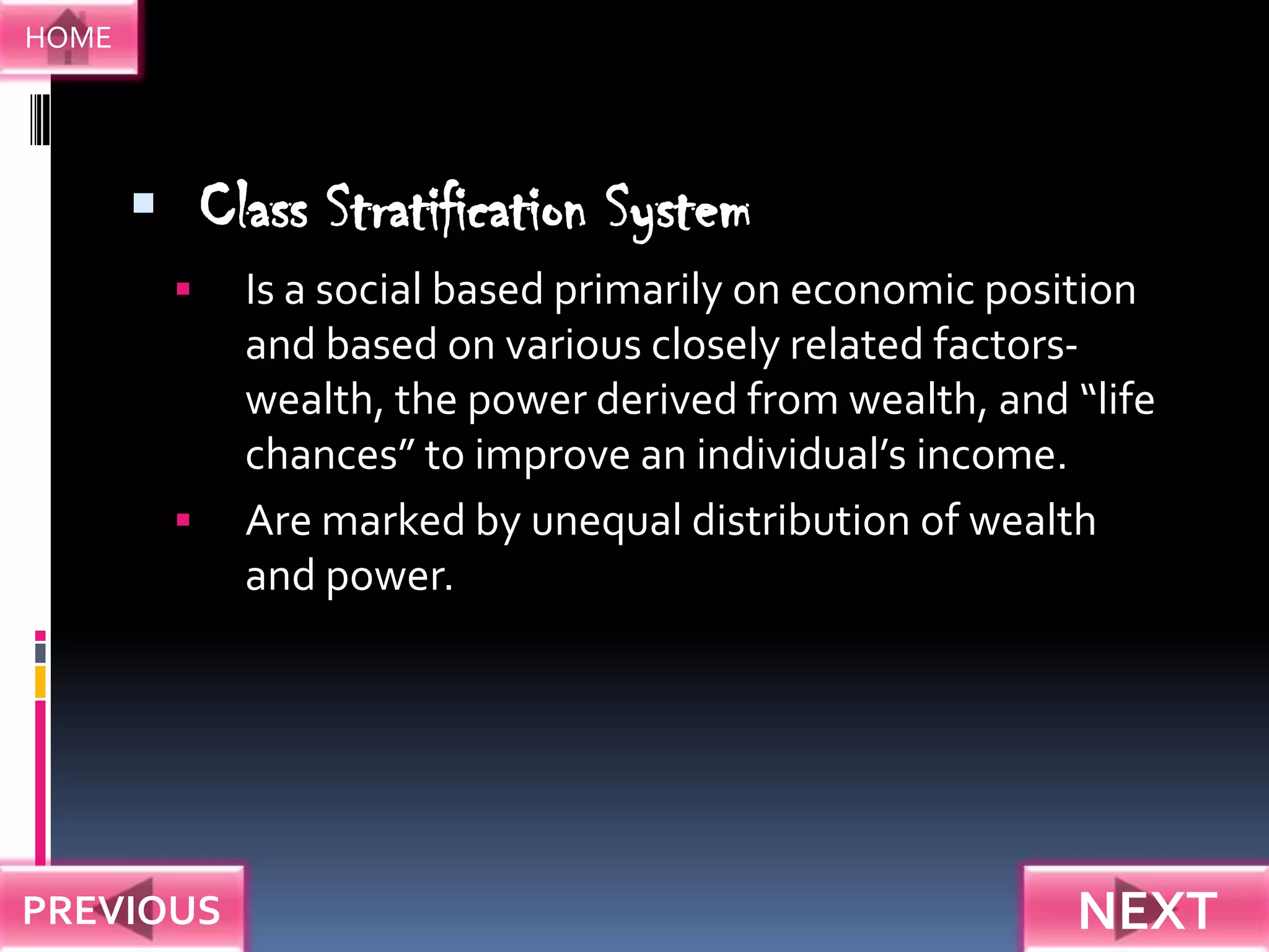 Social stratification | PPTX