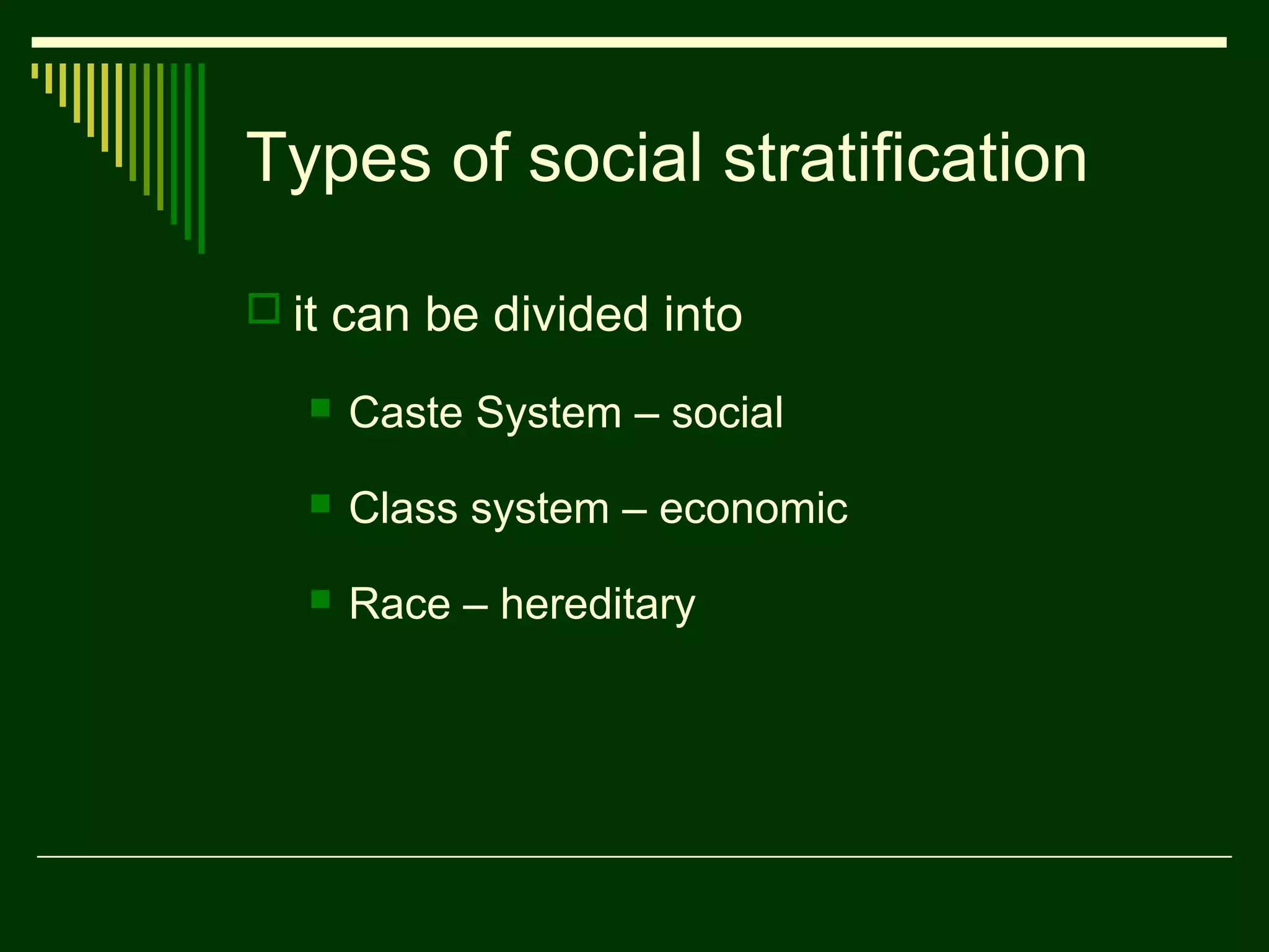 Social stratification | PPT