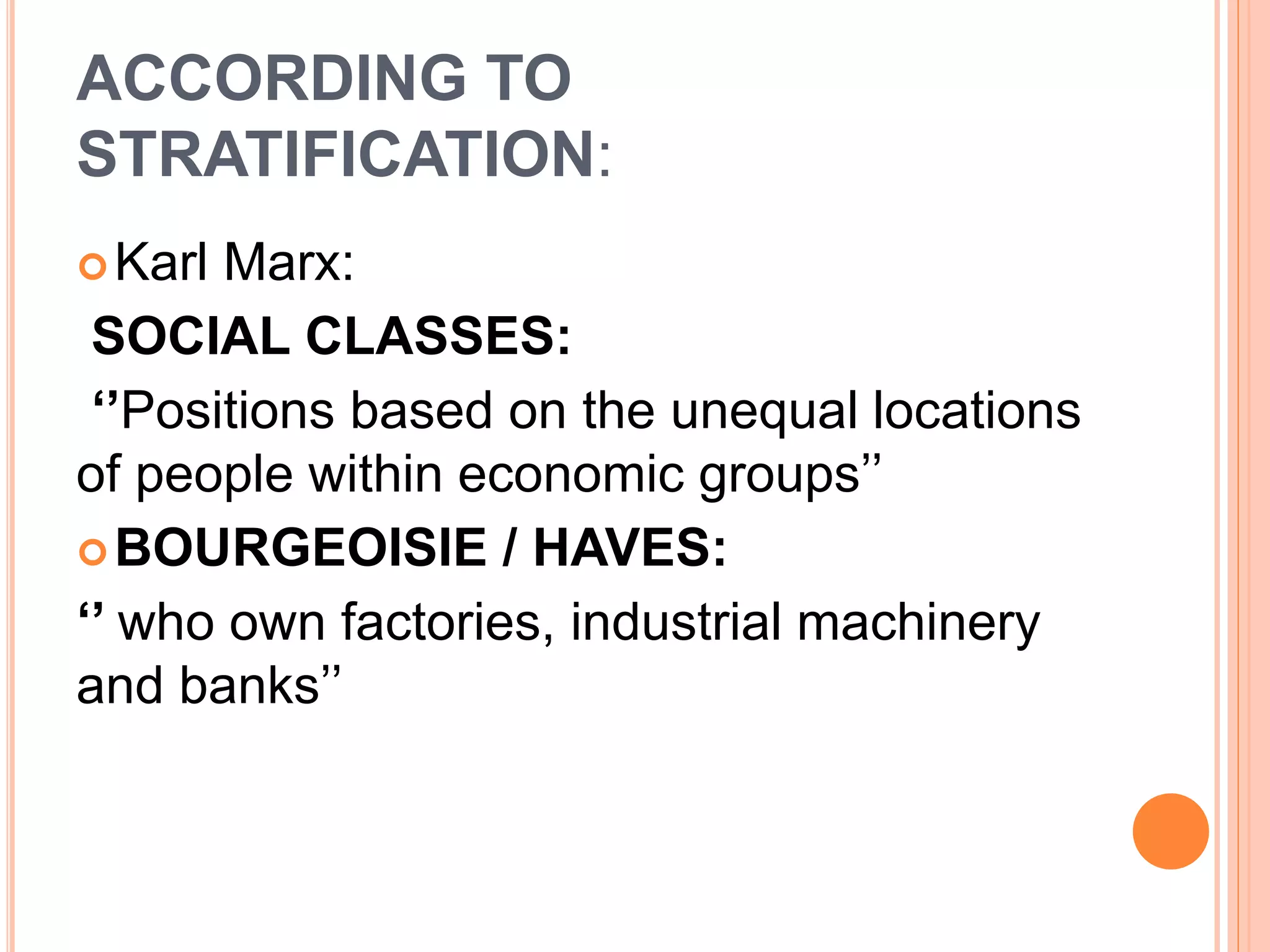 Social Stratification | PPTX