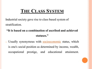 Class System