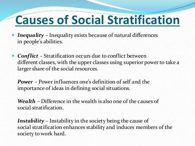 Social Stratification social-stratification