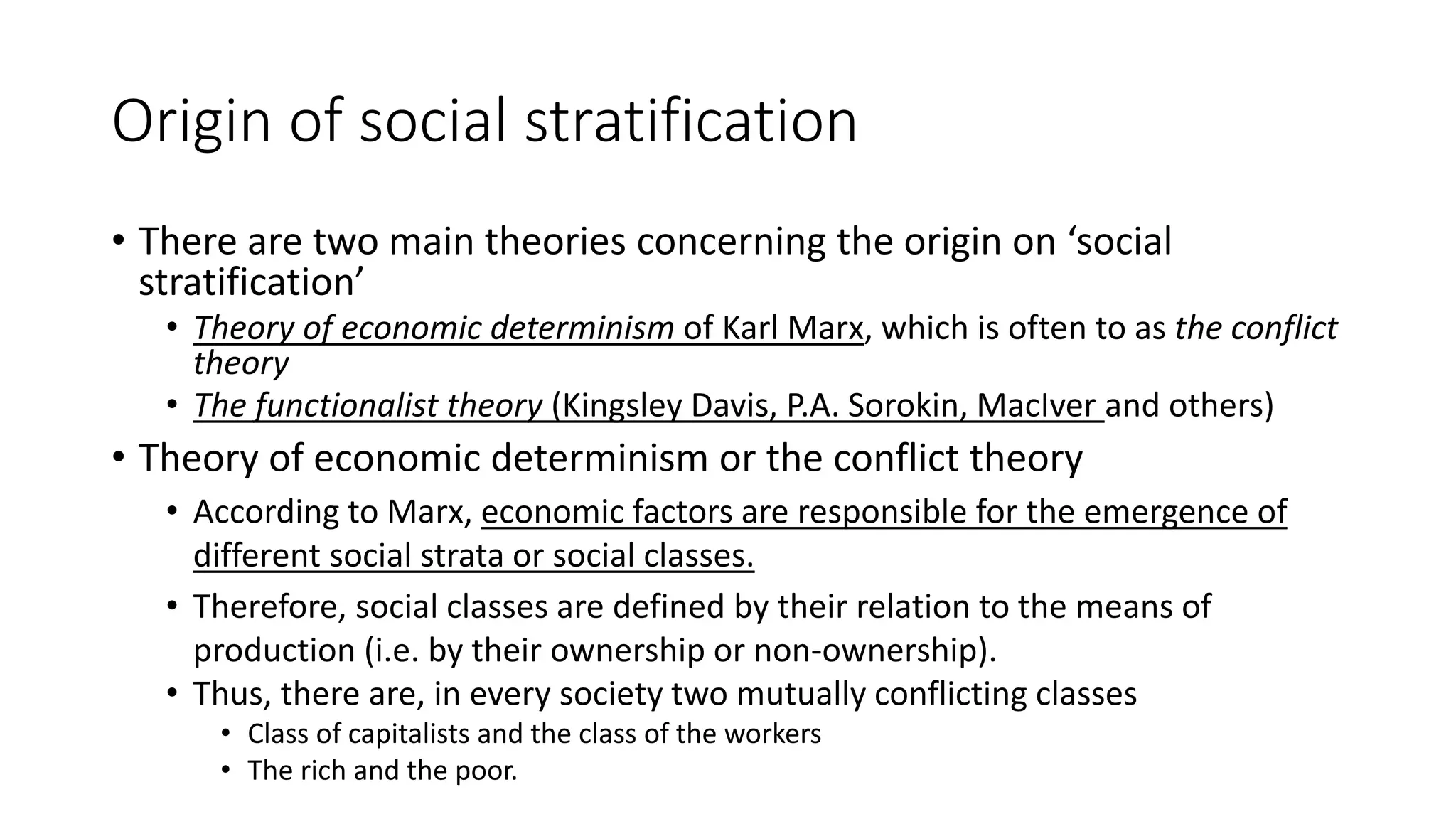 Social stratification | PPTX