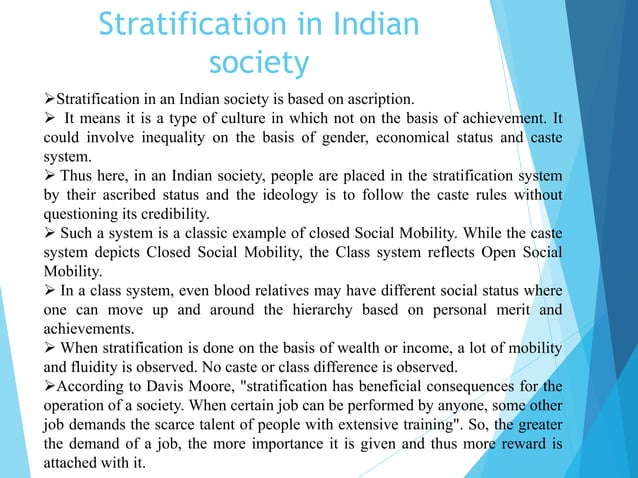 Social stratification | PPTX