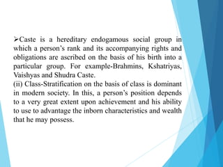 Social stratification | PPTX