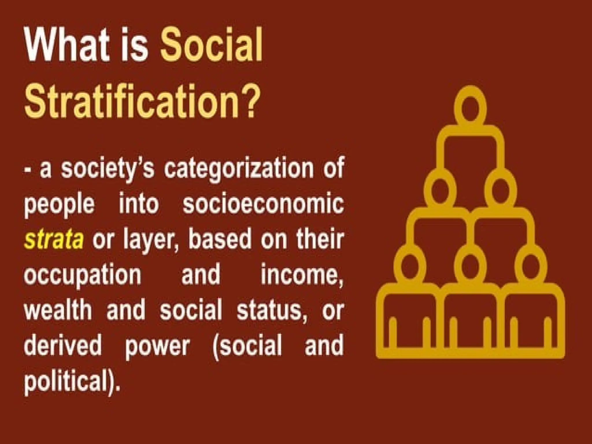 social stratification.pptx grade 11 documents | PPT