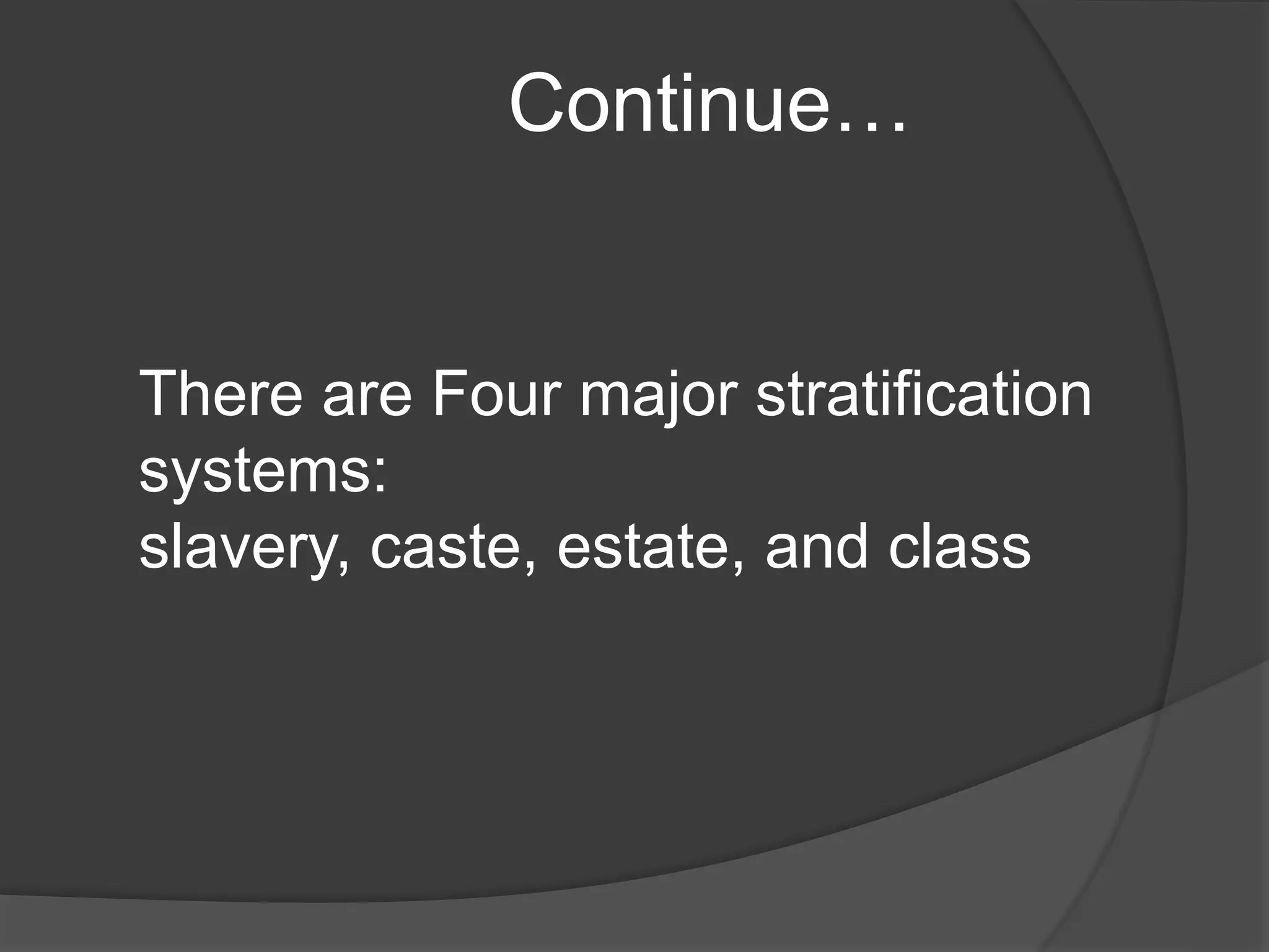 Social stratification | PPTX