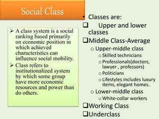 Social stratification (1) | PPTX