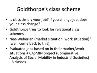 Social stratification and divisionssept12 intake | PPTX