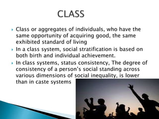 Social stratification and mobility | PPTX