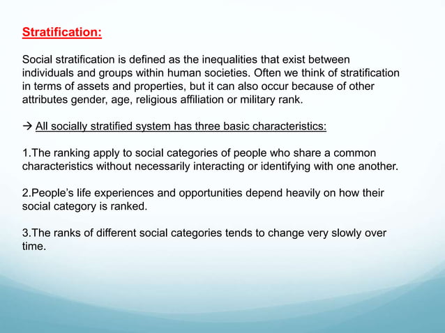 Social stratification and mobility vikram dahiya | PPT