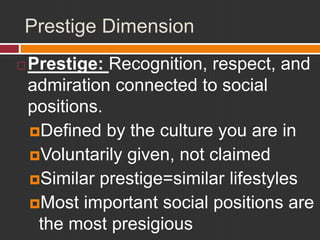 Chapter 8-Social Stratification | PPTX
