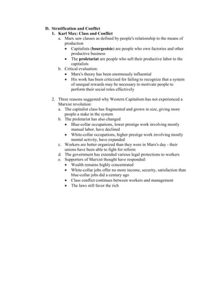 Social stratification _chapter_8_ | PDF