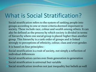 Social stratification presentation (2) | PPTX