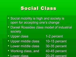 Social stratification systems | PPT