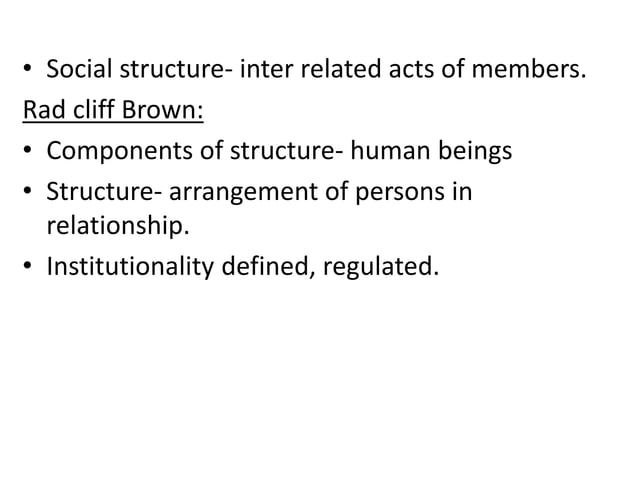 Social structure (Sociology) | PPTX