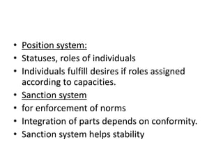 Social structure (Sociology) | PPTX