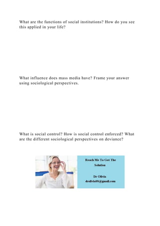Social Structure MatrixPart 1 – Social Roles and Sta.docx