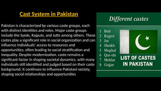 Organizational behiovor SOCIAL STRUCTURES OF PAKISTAN.pptx