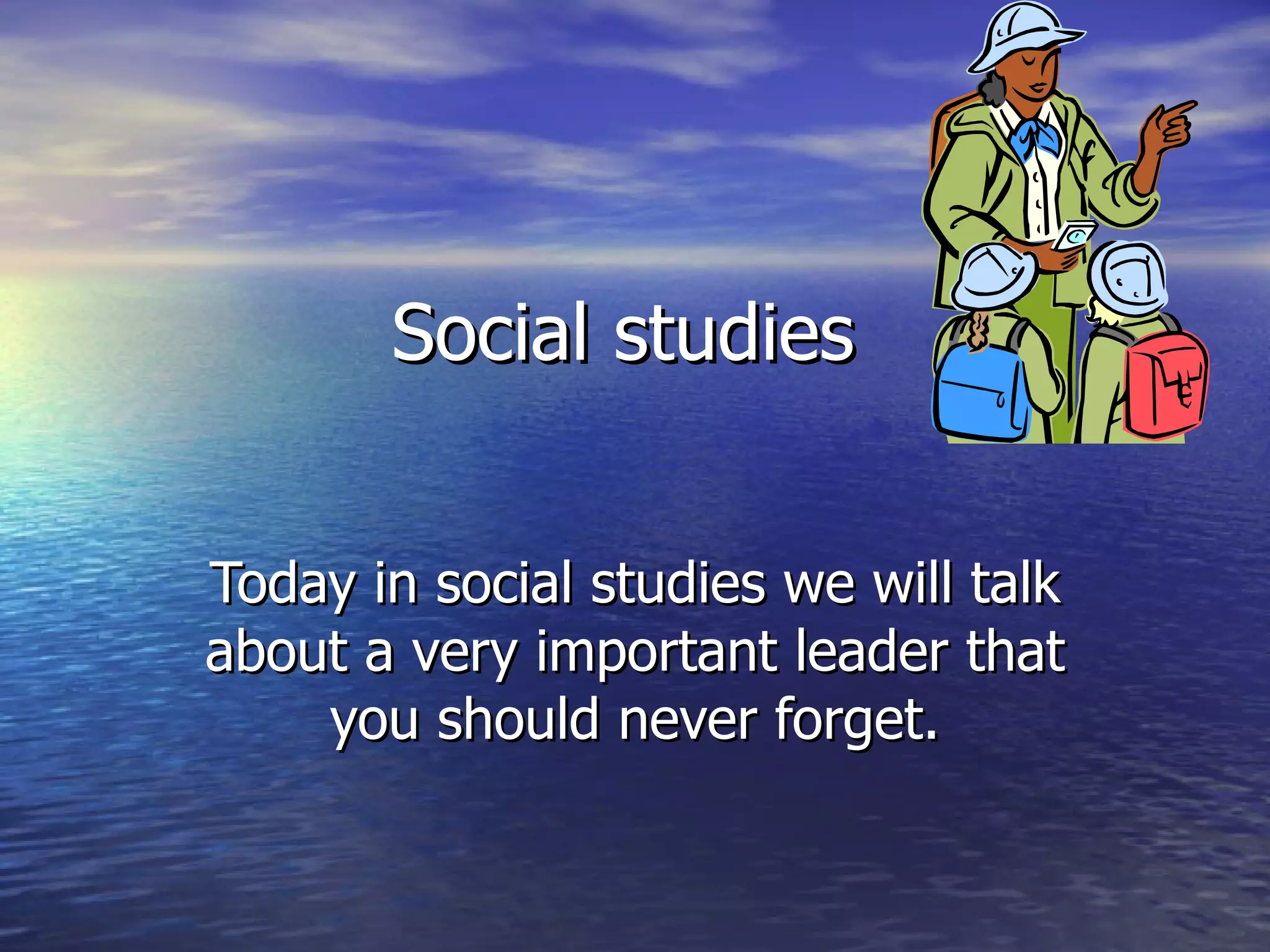 Social studies | PPT