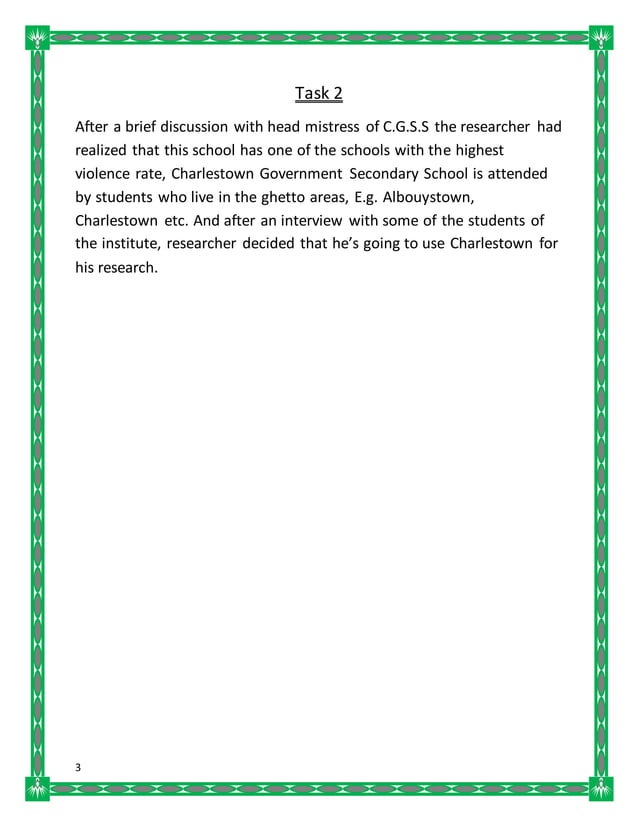 Social studies SBA | DOCX | Secondary Education | Education