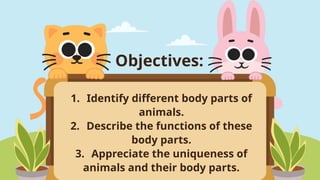 Social Studies - Parts of the Animals.pptx
