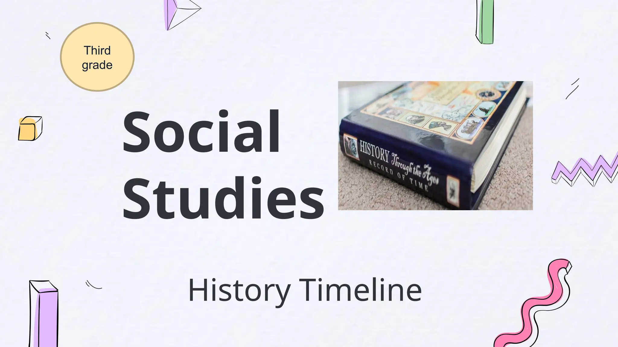 Social Studies History Timeline season perdiod and era | PPTX