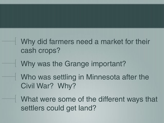 Social studies ch. 10 sodbusters | PPT | Agriculture | Industries