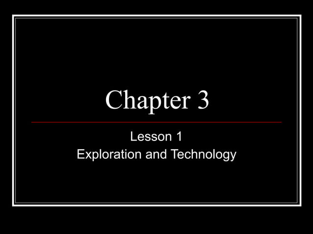 Social Studies Chapter3 | PPT