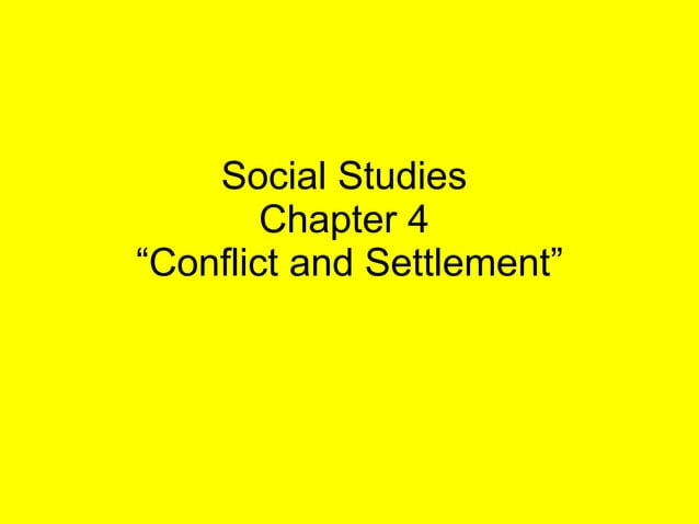 Social studies chapter 4 powerpoint | PPT
