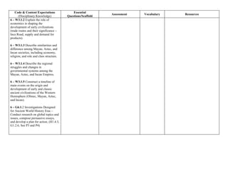 Social Studies Curriculum | DOC