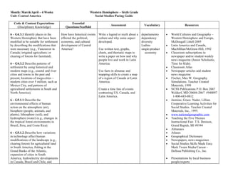 Social Studies Curriculum | DOC