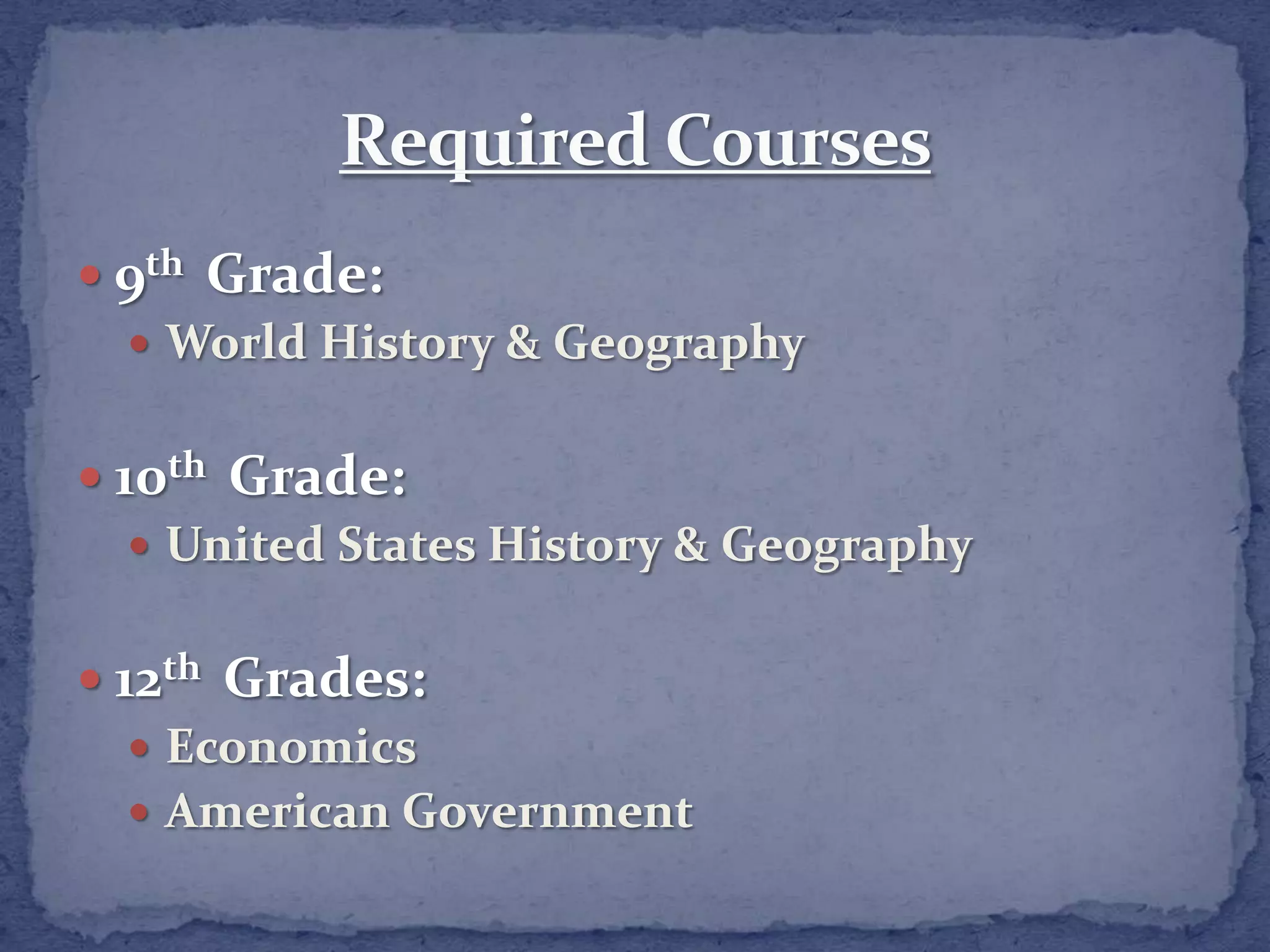 Social studies department | PPTX