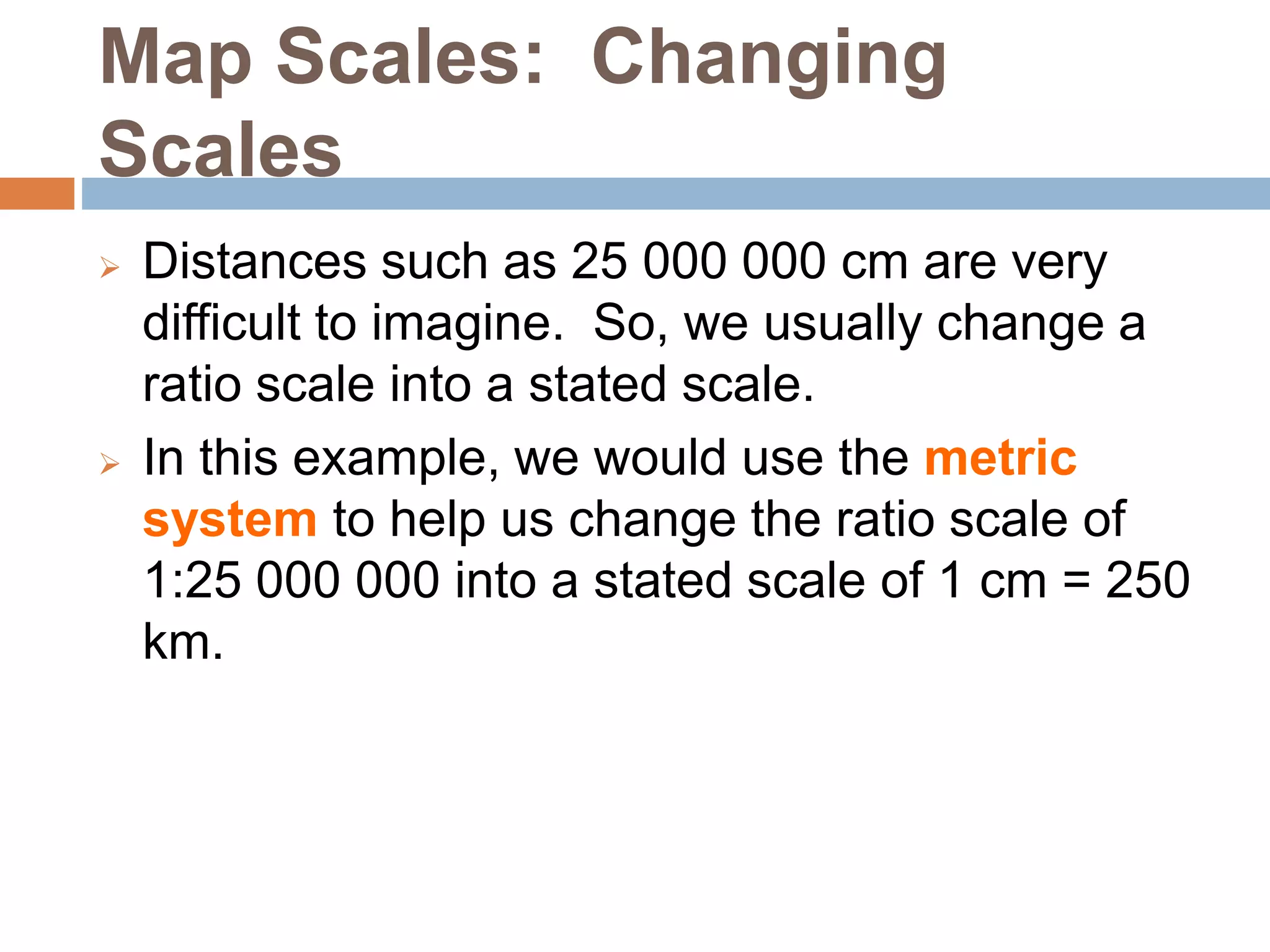 Types of Map Scales | PPTX