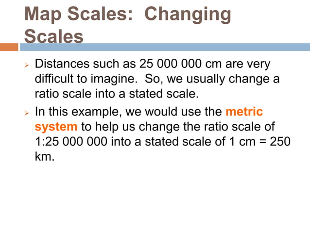 Types of Map Scales