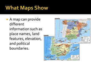 Geography Skills - Thematic Maps & Climate | PPTX