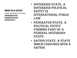 Social studies govermental sistem123 | PPT
