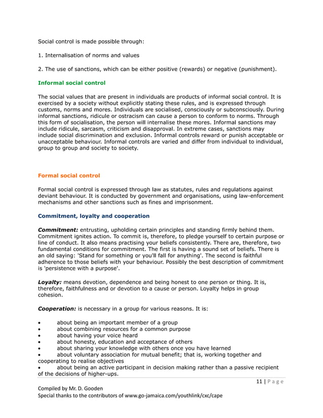 Social Studies Notes And Revision | PDF