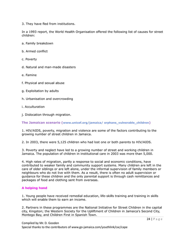 Social Studies Notes And Revision | PDF