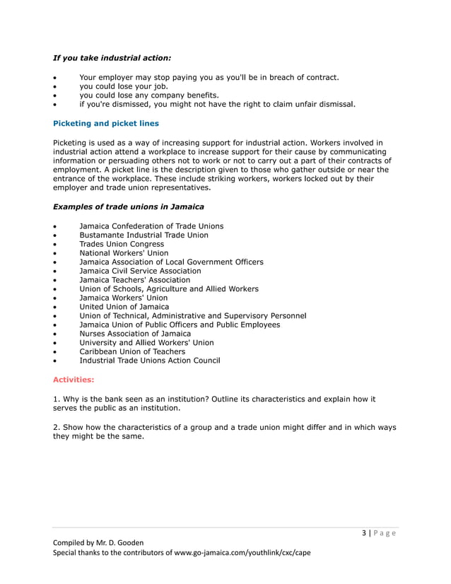 Social Studies Notes And Revision | PDF