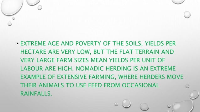 Intensive and Extensive Farming | PPTX