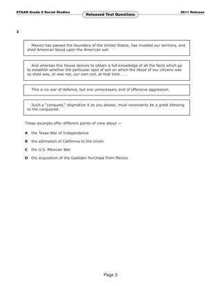 Social studies released_items_oct_2011[1] | PDF