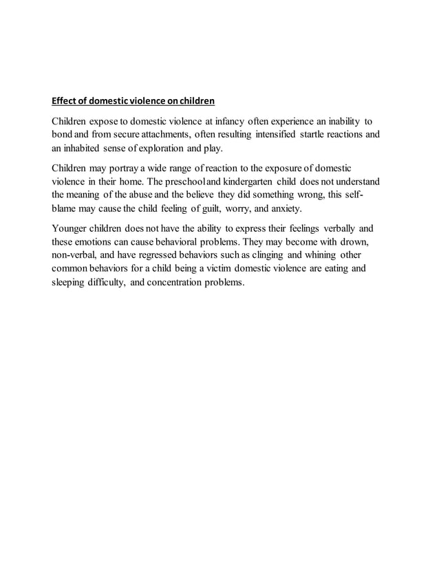 Social studies sba about domestic violence | DOCX | Debated Sensitive ...