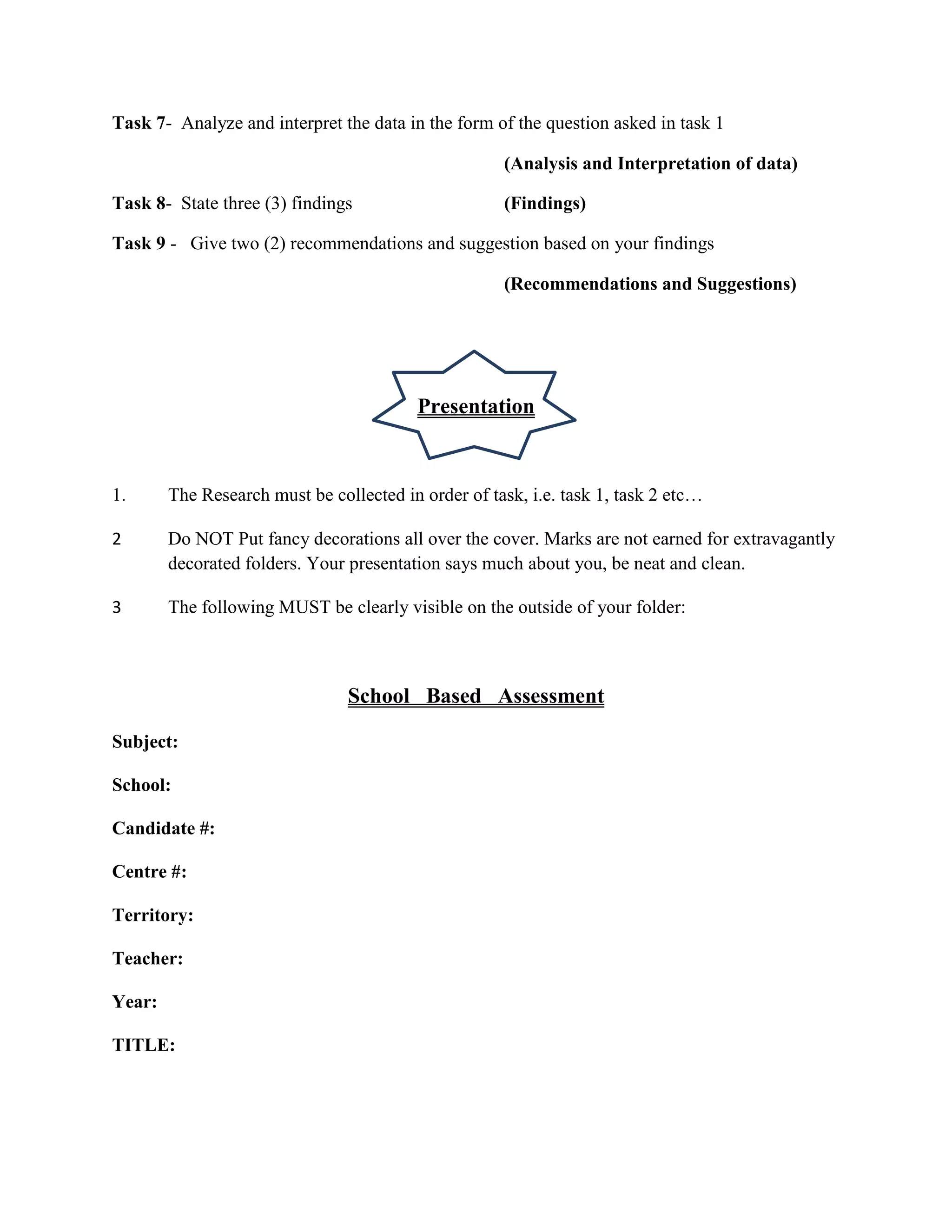 Social studies school based assessment outline | PDF