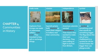 Social studies study guide chapter 4 for 3rd grade 3 8-17 | PPTX