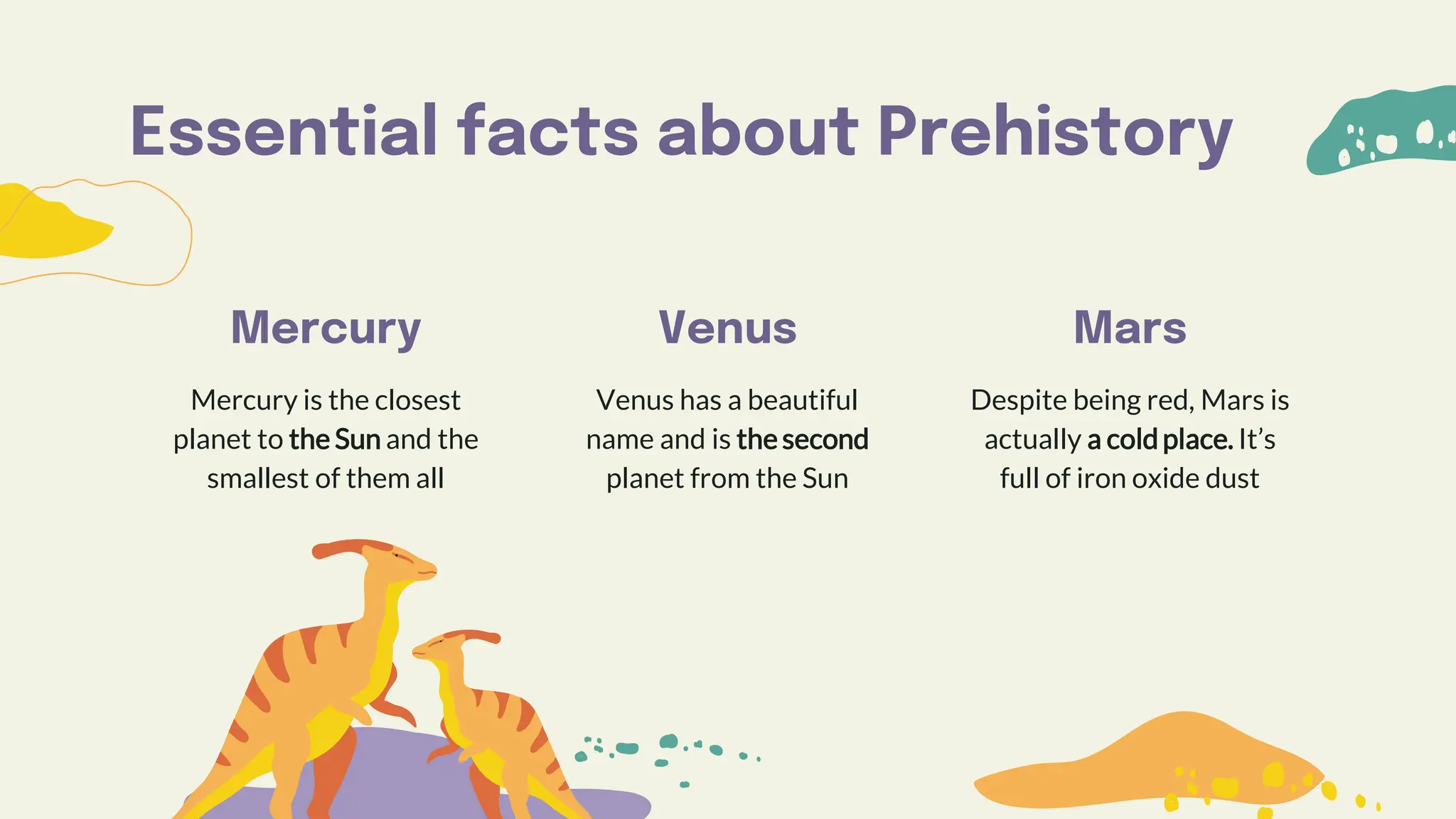 Social Studies Subject for Elementary_ Prehistory and Dinosaurs by ...