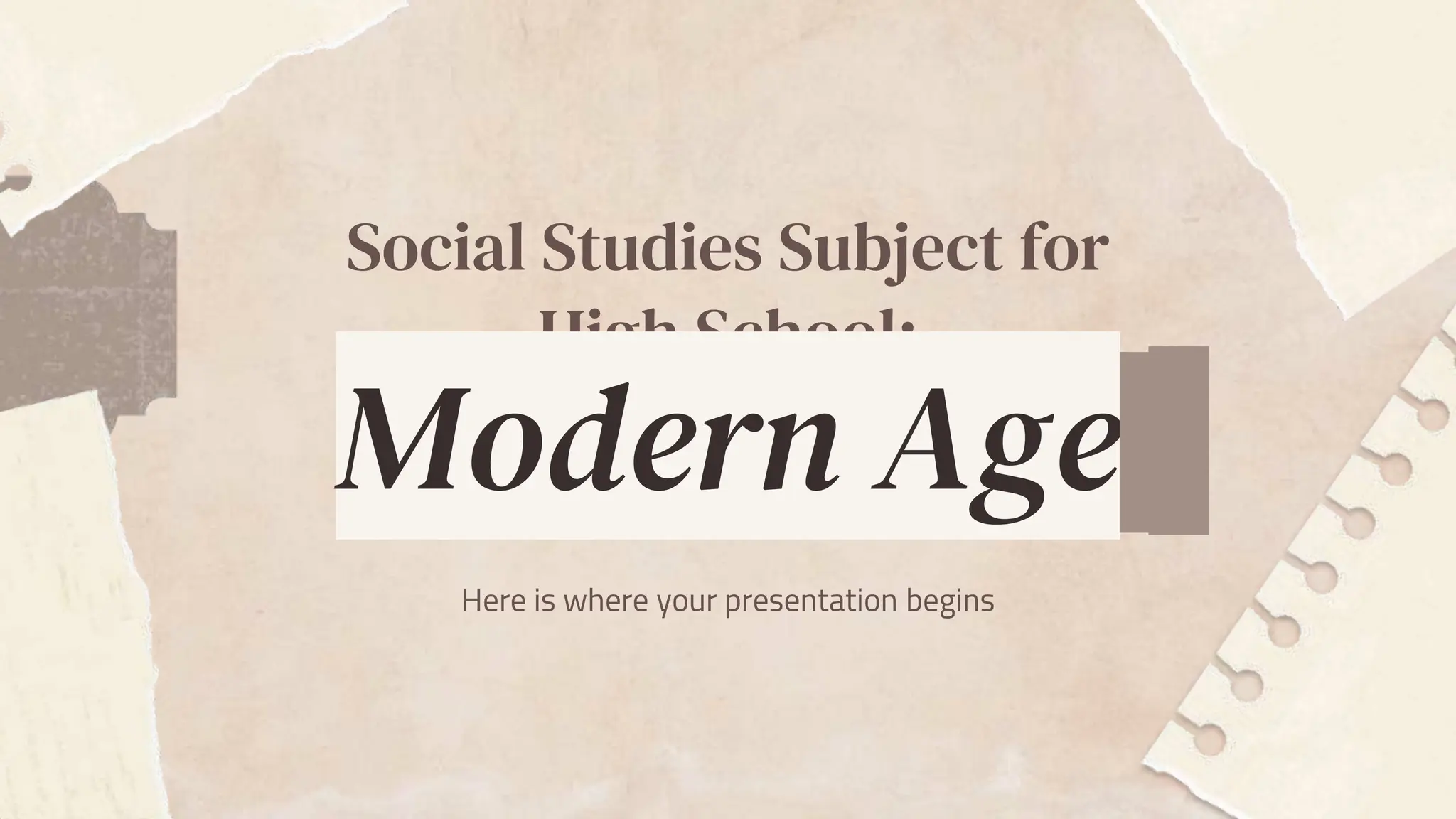 Social Studies Subject for High School_ Modern Age by Slidesgo.pptx