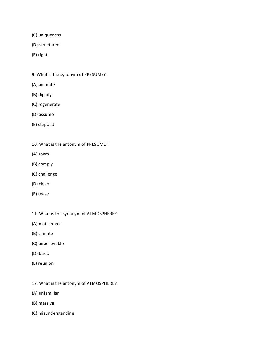 Social Studies Vocabulary Ged | PDF