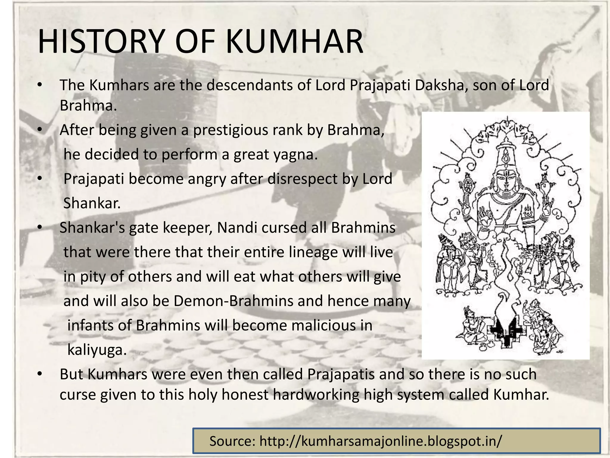 SOCIAL STURUCTURE AND FUNCTIONS OF KUMHAR SOCIETY GROUP | PPTX